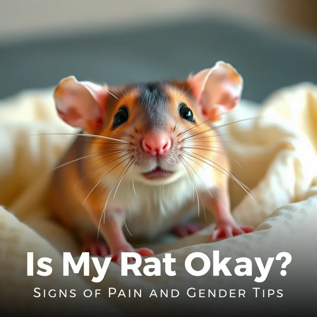 Is My Rat Okay? Signs of Pain and Gender Tips : LevelUpTalk