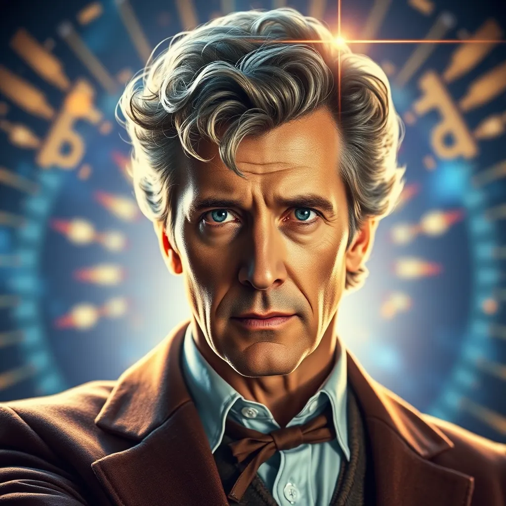 Peter Capaldi's Doctor Who Angel Head Has Fans Talking : LevelUpTalk