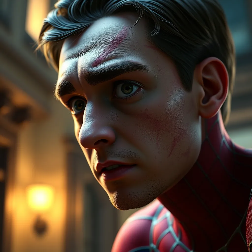 Revamped Peter Parker Animation for Aunt May's Death Scene : LevelUpTalk