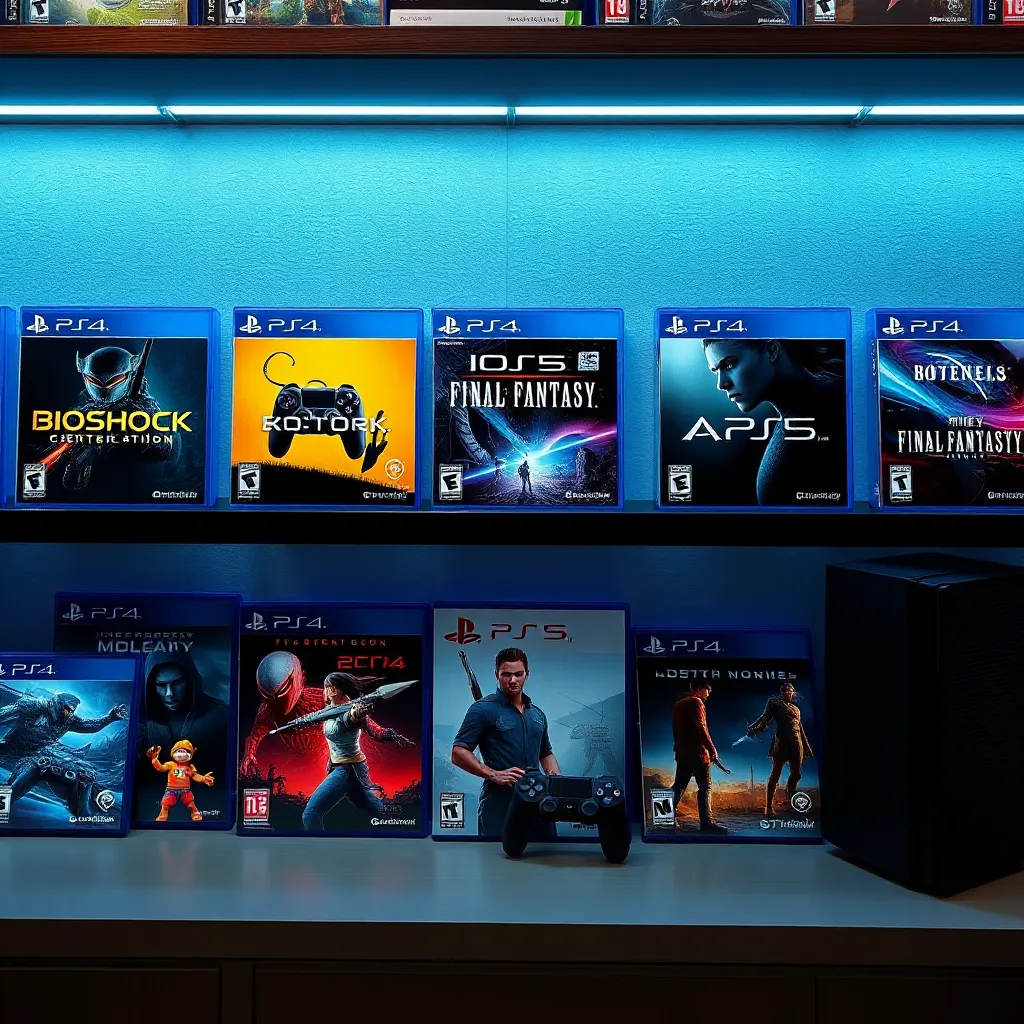 Top Physical Game Collections for PS4 and PS5 Revealed : LevelUpTalk