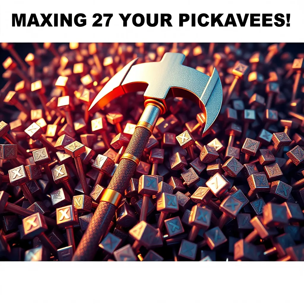Maxing Out Your Pickaxe Requires 27 Billion XP! : LevelUpTalk