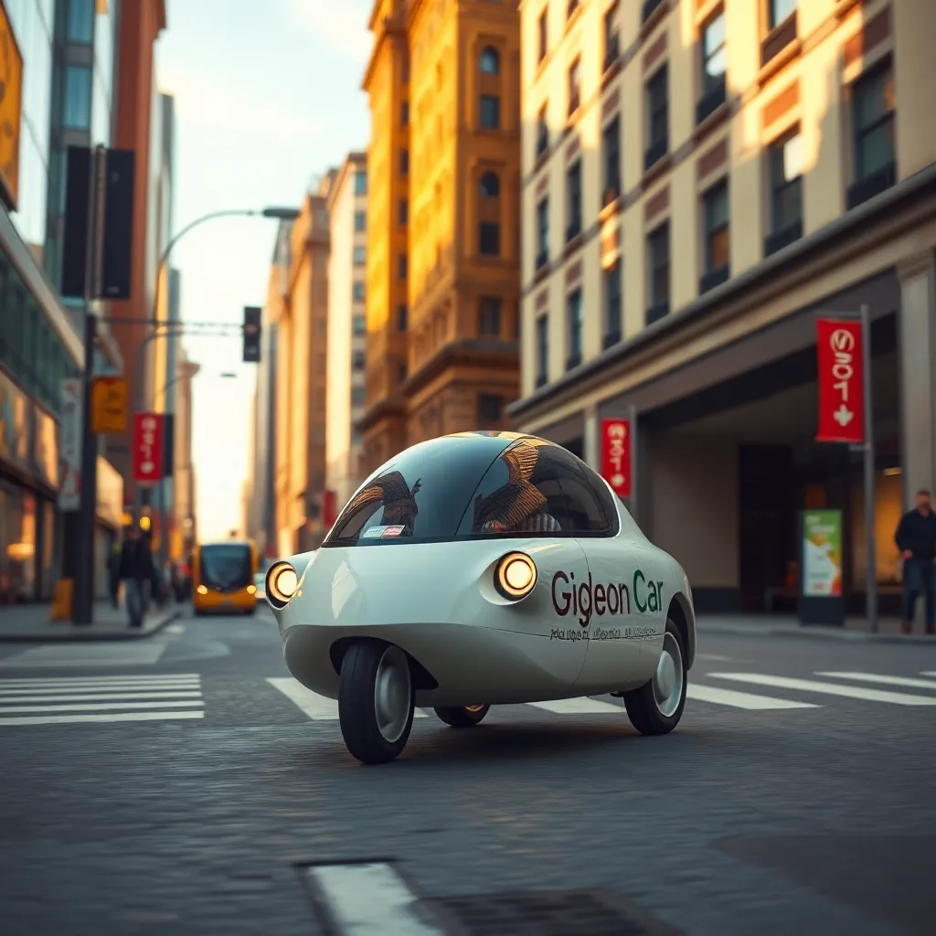 Innovative Pigeon Car Concept Takes Flight in Urban Transport : LevelUpTalk