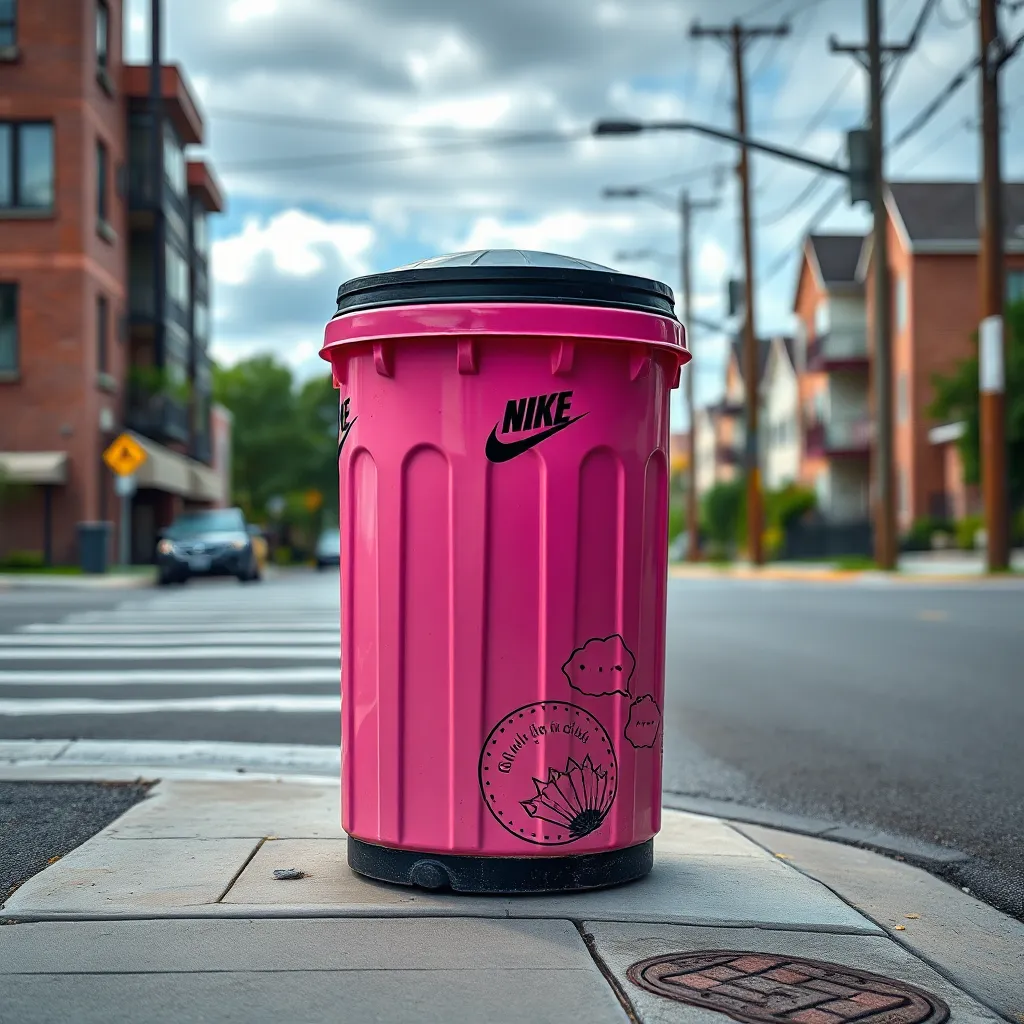 Pink and Black Trash Can Mystery: Origins Explored : LevelUpTalk