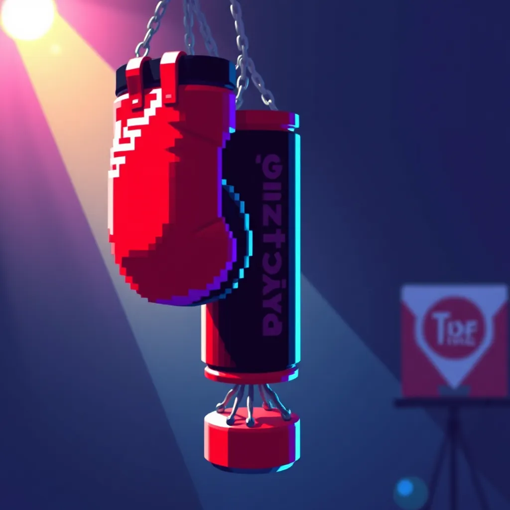 Discover Our Top Pixel Art Punching Bag Design : LevelUpTalk
