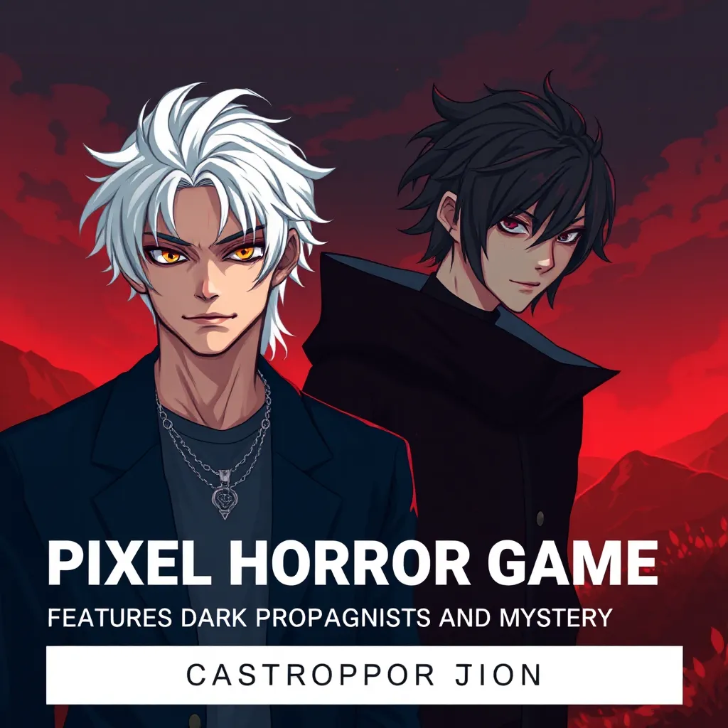 Pixel Horror Game Features Dark Protagonists and Mystery : LevelUpTalk
