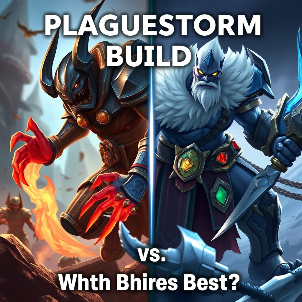 Plaguestorm vs. Blizzard: Which Build Shines Best? : LevelUpTalk