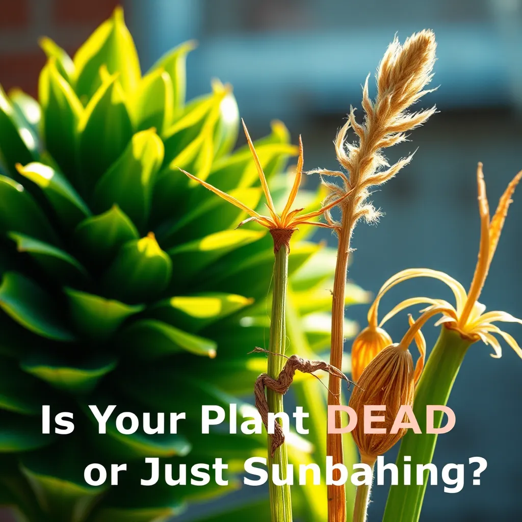 Is Your Plant Dead or Just Sunbathing? : LevelUpTalk