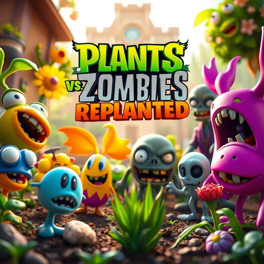 Plants Vs. Zombies: Replanted Set for October Release : LevelUpTalk