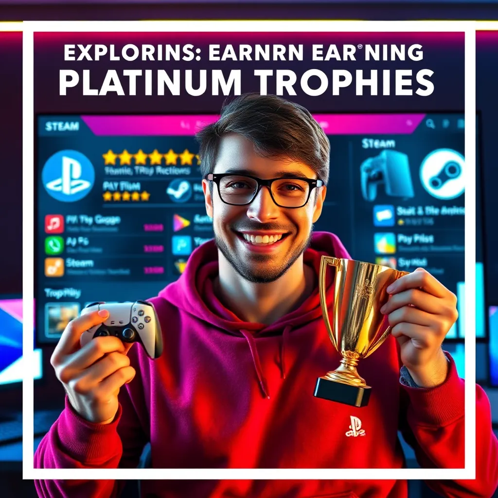 Exploring Platinum Achievements on PS4, PS5, and Steam : LevelUpTalk