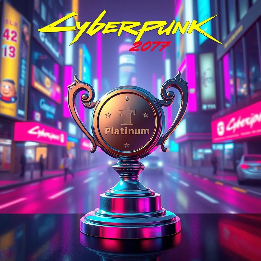 Achieving Platinum in Cyberpunk 2077: My Journey : LevelUpTalk