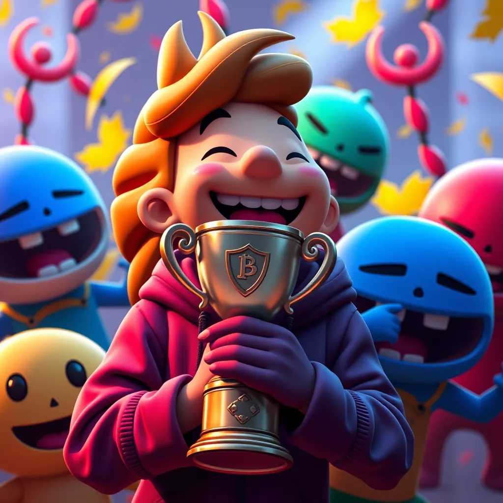 Achieving My First Platinum Trophy in Fall Guys : LevelUpTalk