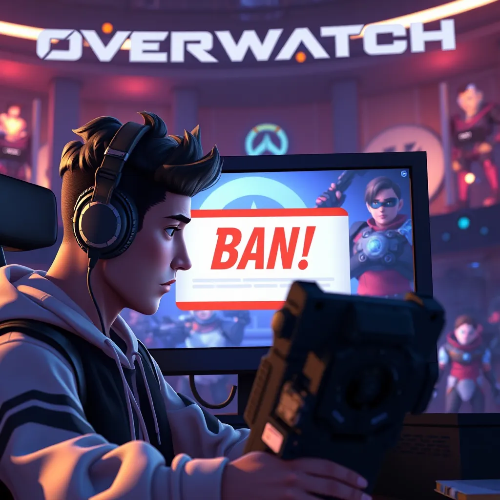 First Troll Ban Experience in Overwatch Game : LevelUpTalk