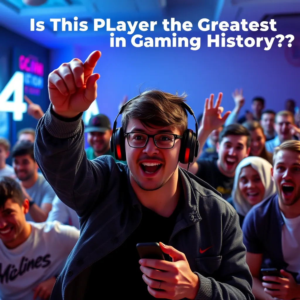 Is This Player the Greatest in Gaming History? Find Out! : LevelUpTalk