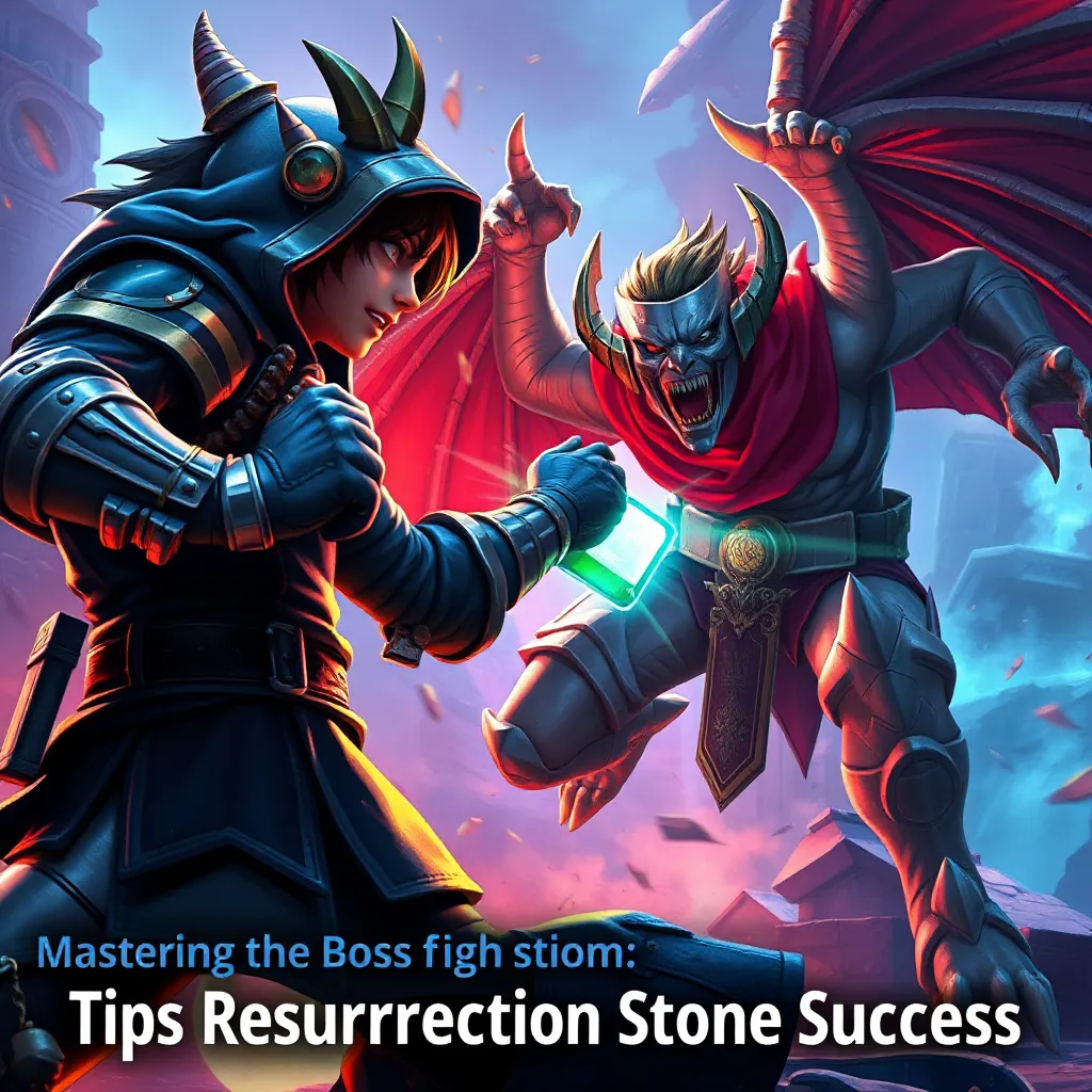 Mastering the Boss Fight: Tips for Resurrection Stone Success : LevelUpTalk