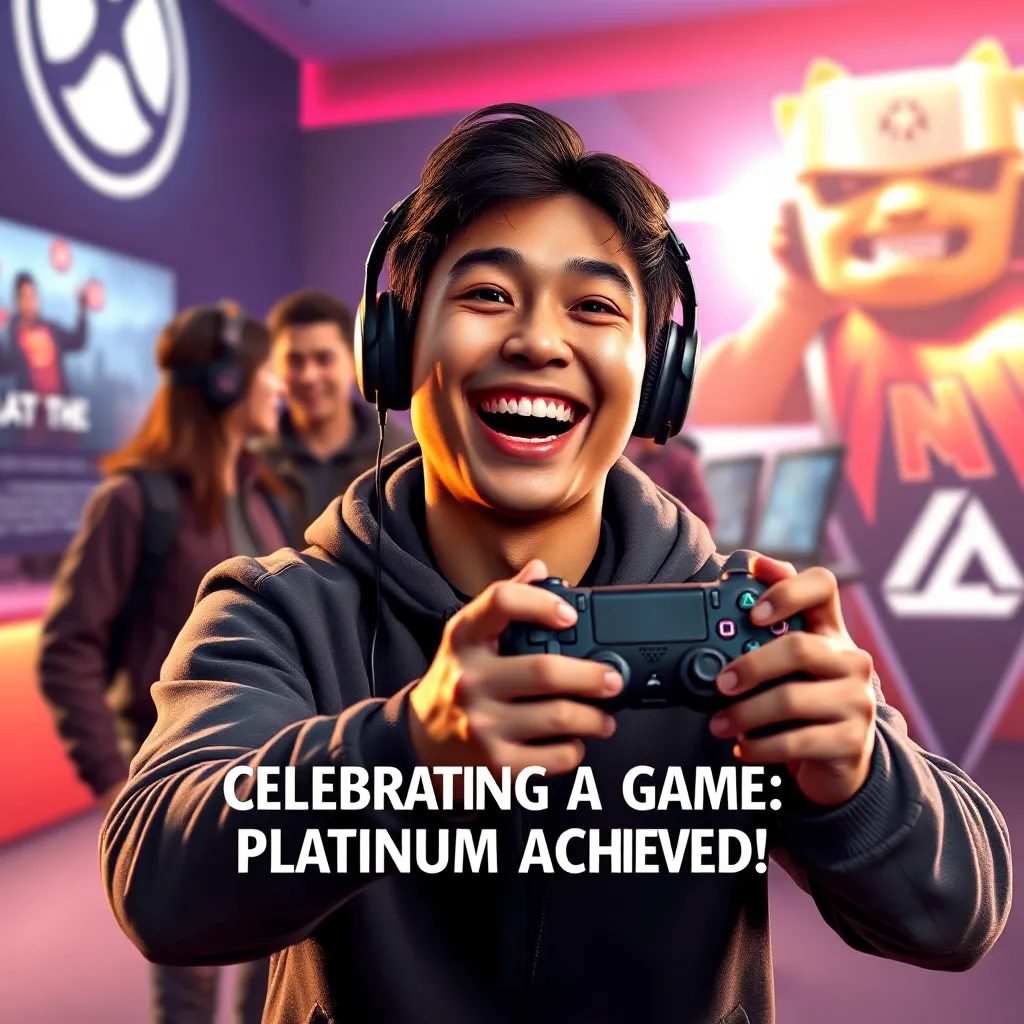 Celebrating a Game Milestone: Platinum Achieved! : LevelUpTalk