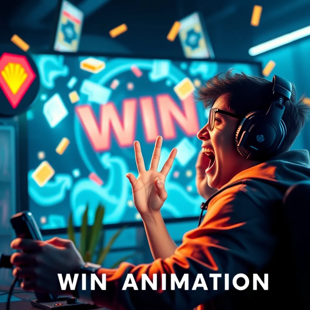 Unusual Win Animation Sparks Curiosity Among Gamers : LevelUpTalk