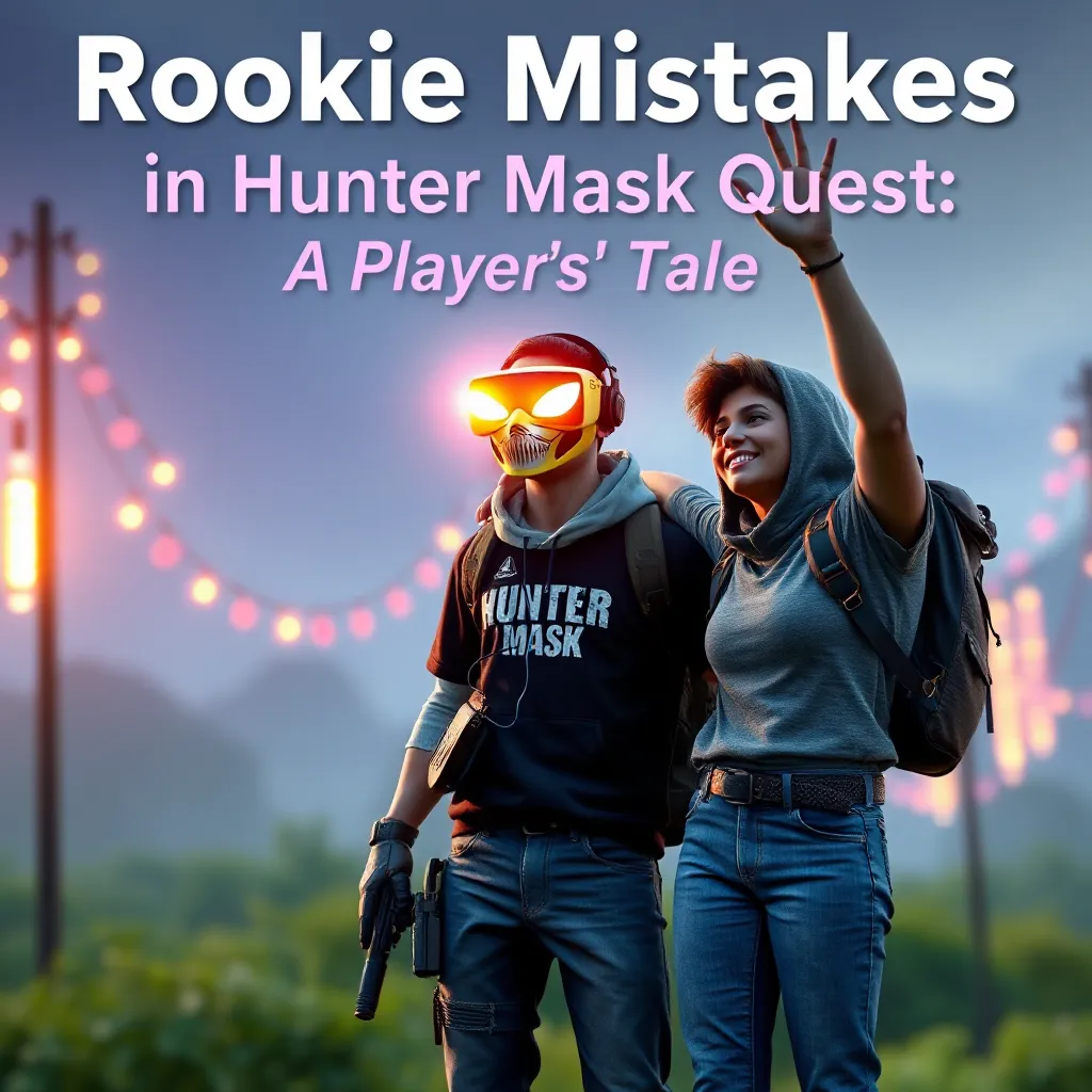 Rookie Mistakes in Hunter Mask Quest: A Player's Tale : LevelUpTalk
