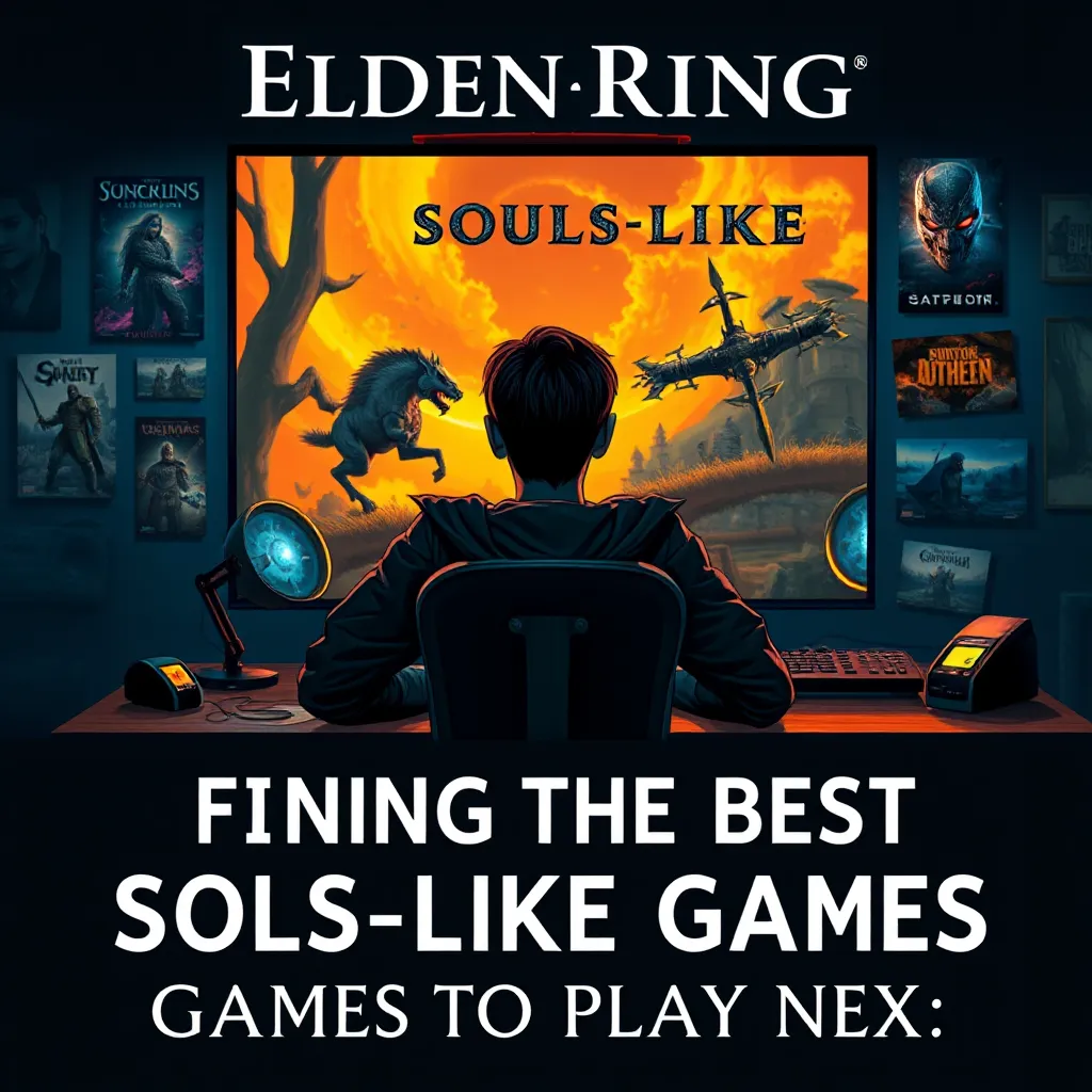 Elden Ring: Finding the Best Souls-Like Games to Play Next : LevelUpTalk