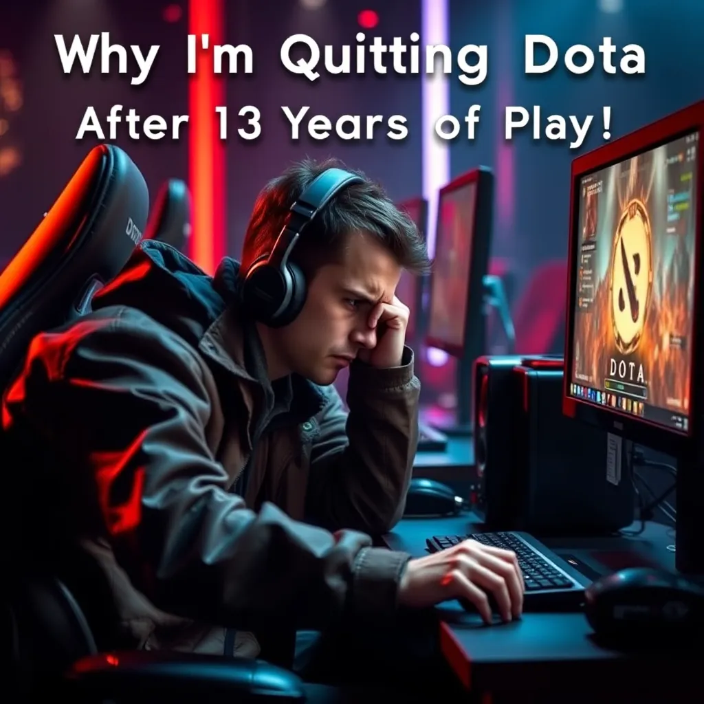 Why I'm Quitting Dota After 13 Years of Play : LevelUpTalk