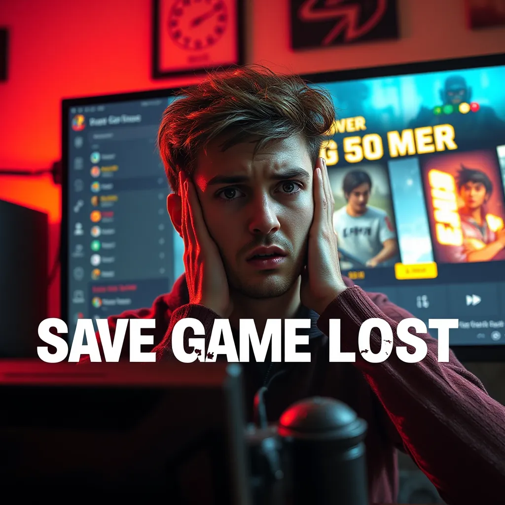 Save Game Lost Amid Power Surge: Gaming Setback Strikes : LevelUpTalk