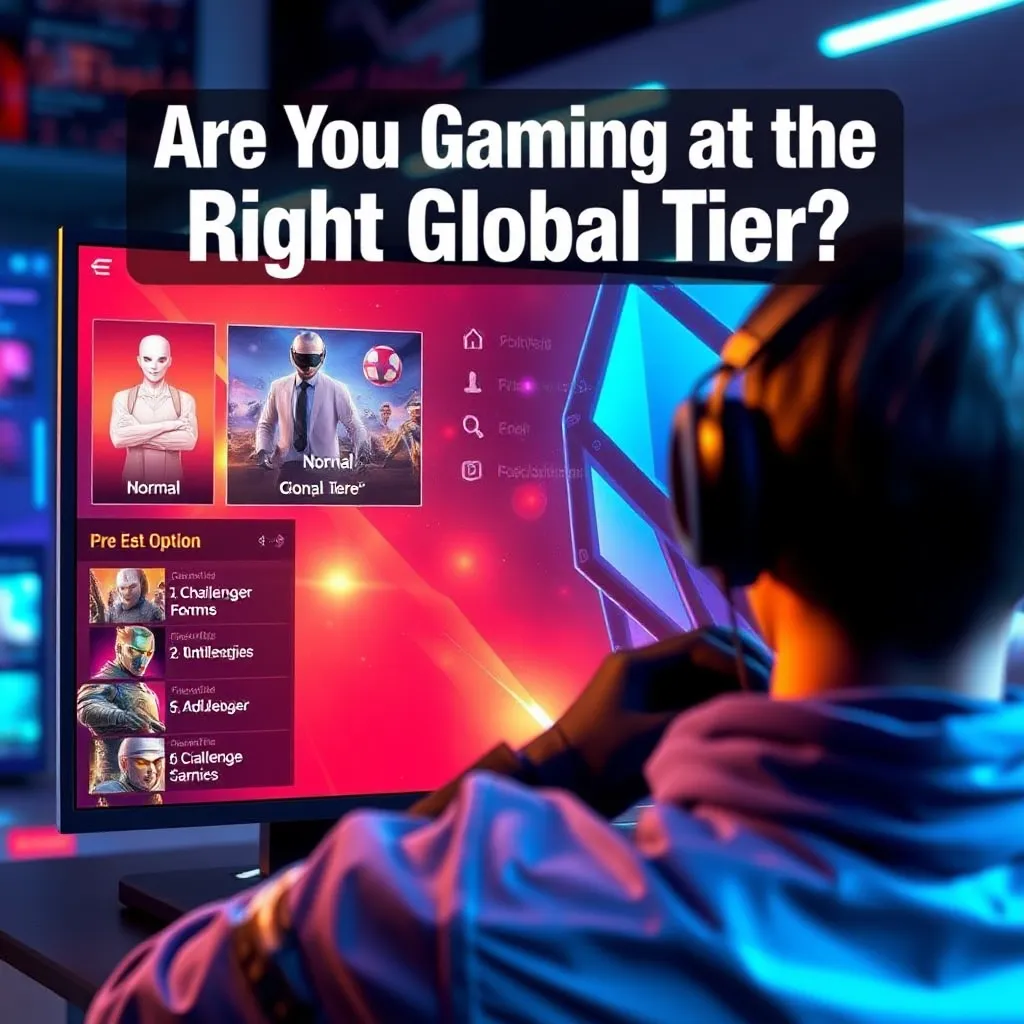 Are You Gaming at the Right Global Tier? Find Out! : LevelUpTalk