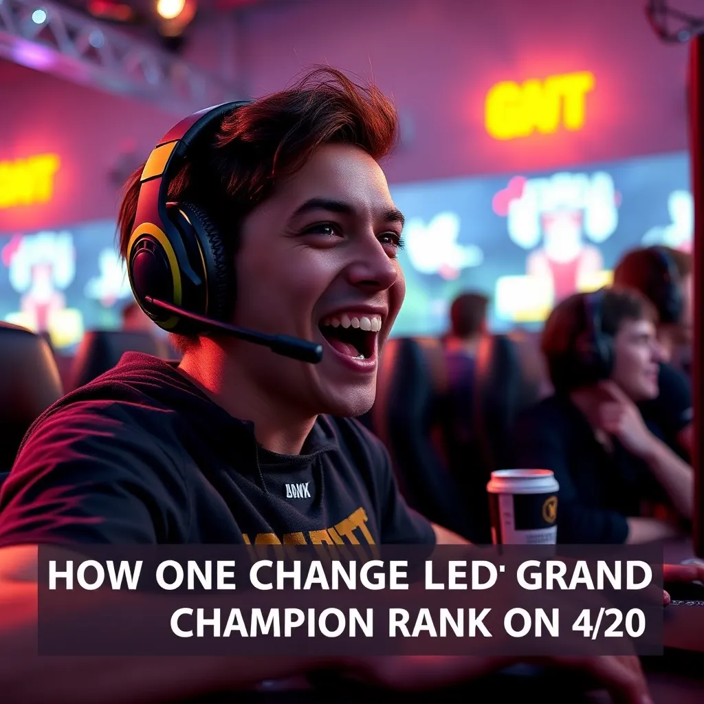 How One Change Led to Grand Champion Rank on 4/20 : LevelUpTalk