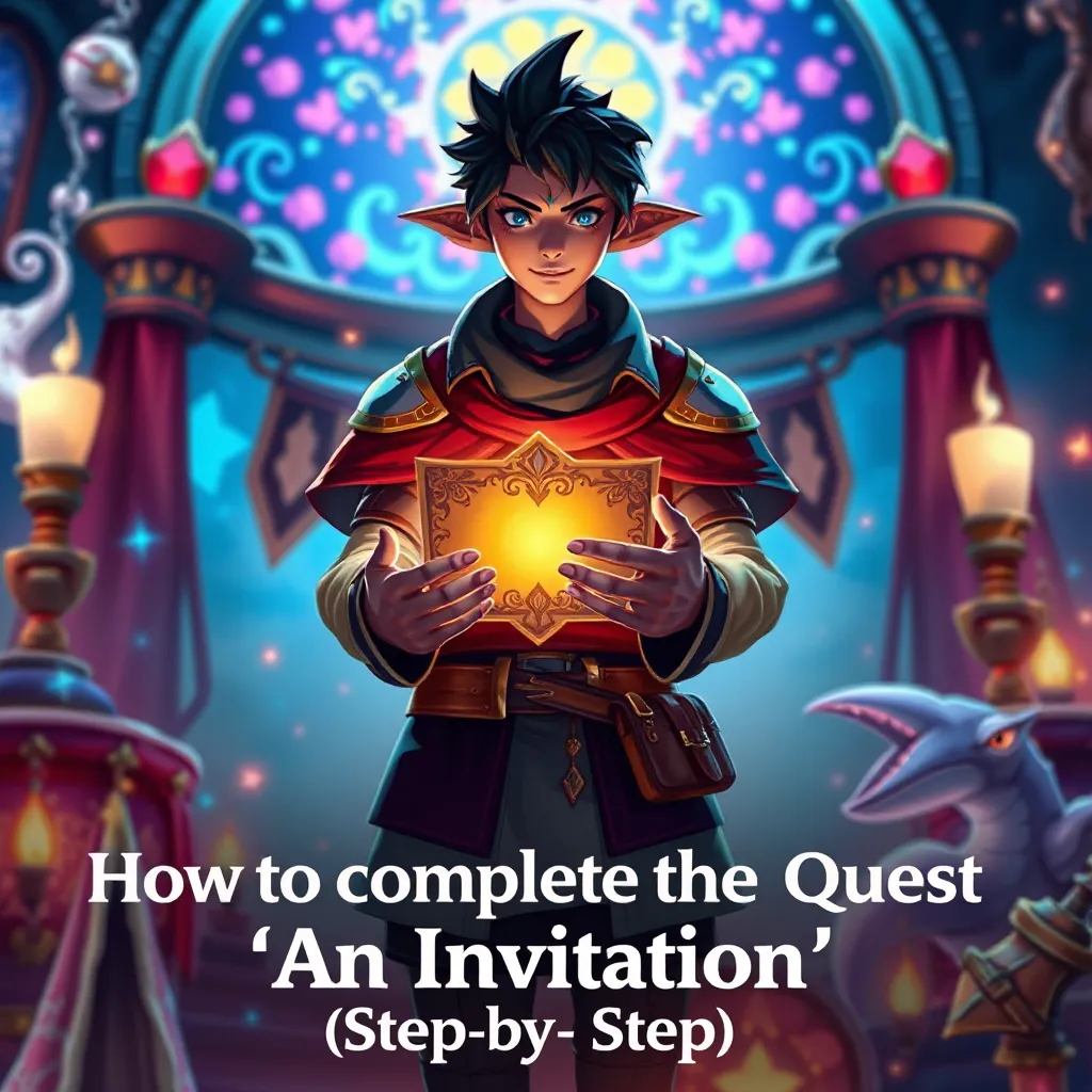 How to Complete the Quest 'An Invitation' Step-by-Step : LevelUpTalk