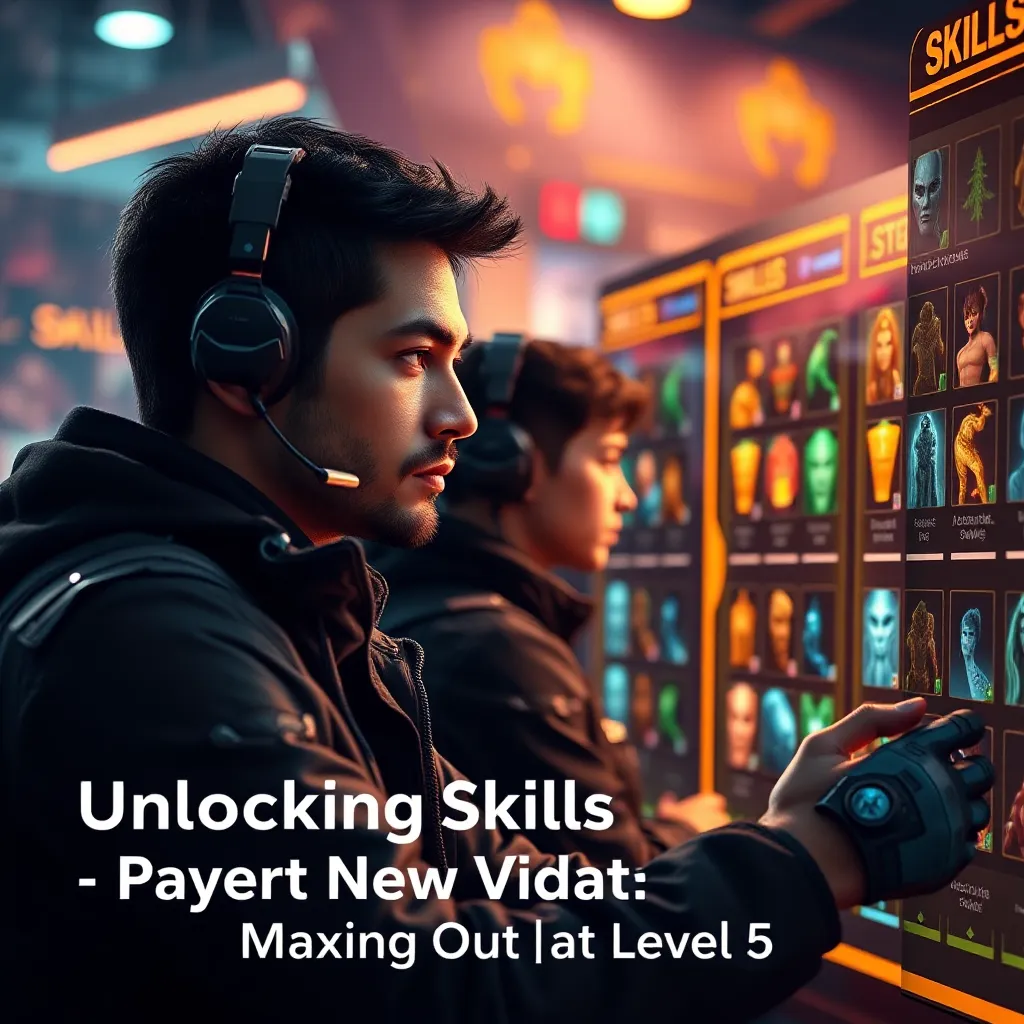 Unlocking Skills and SHD: Maxing Out at Level 5 : LevelUpTalk