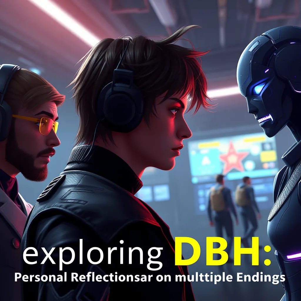 Exploring DBH: Personal Reflections on Multiple Endings : LevelUpTalk