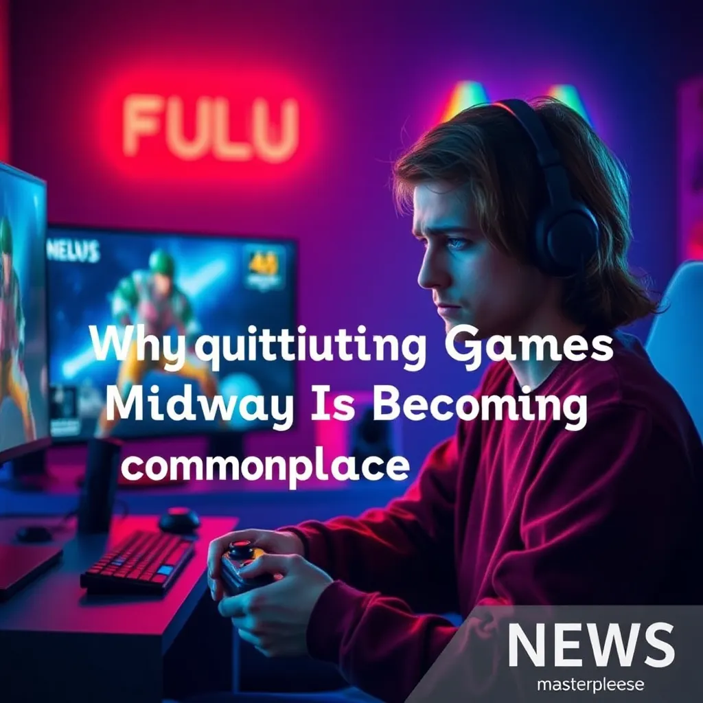 Why Quitting Games Midway Is Becoming Commonplace : LevelUpTalk