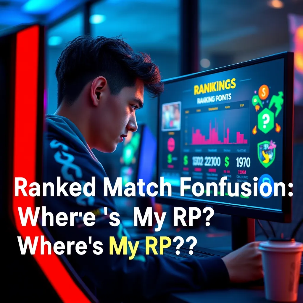 Ranked Match Confusion: Where's My RP? : LevelUpTalk