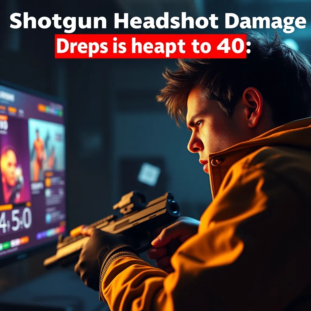 Shotgun Headshot Damage Drops to 40: Players React : LevelUpTalk