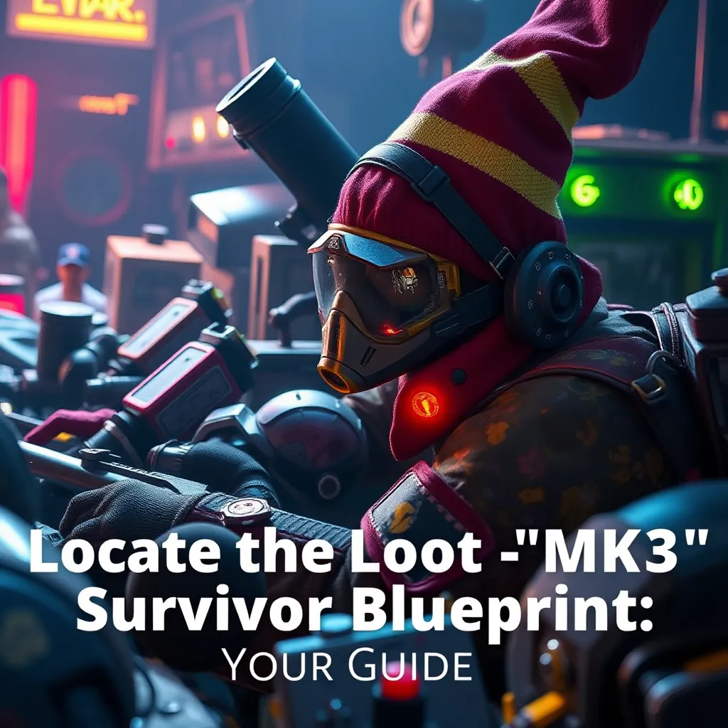 Locate the Loot Mk3 Survivor Blueprint: Your Guide : LevelUpTalk