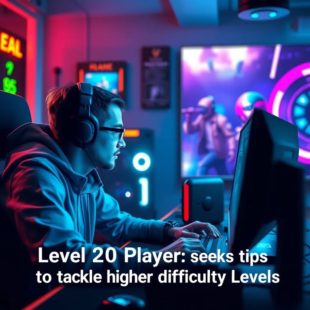 Level 20 Player Seeks Tips to Advance Difficulty Levels : LevelUpTalk