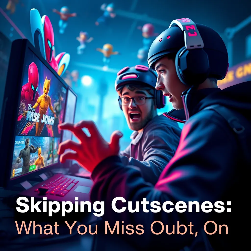 Skipping Cutscenes: What You Miss Out On 😂💔 : LevelUpTalk