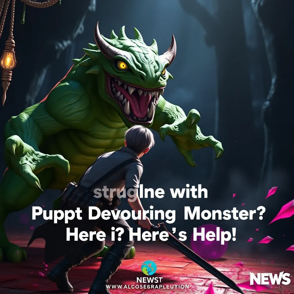 Struggling with Puppet Devouring Green Monster? Here’s Help! : LevelUpTalk