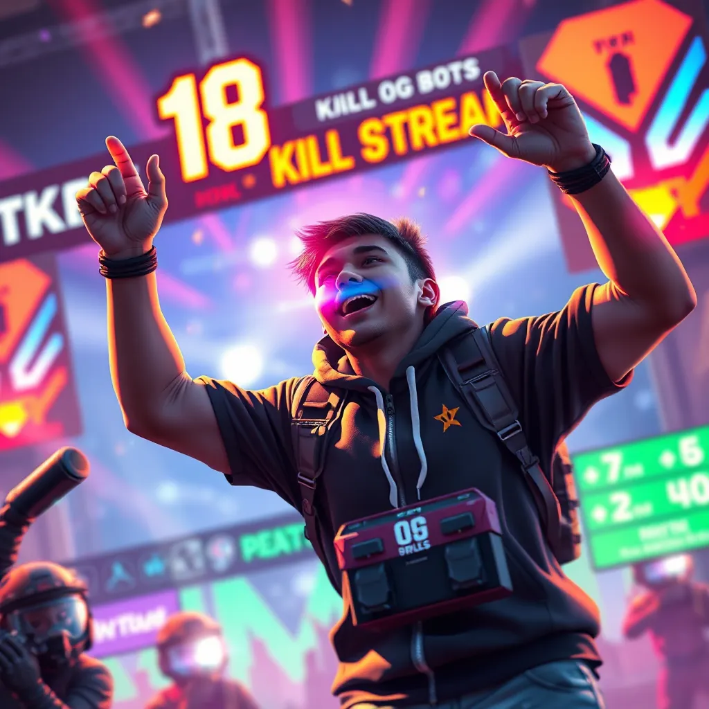 18 Kill Streak Achievement: Not Just Against Bots! : LevelUpTalk