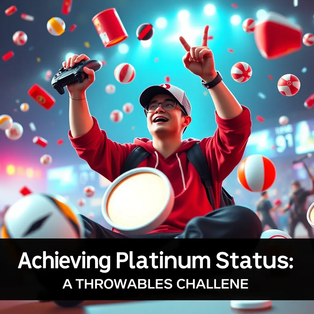Achieving Platinum Status: A Throwables Challenge : LevelUpTalk