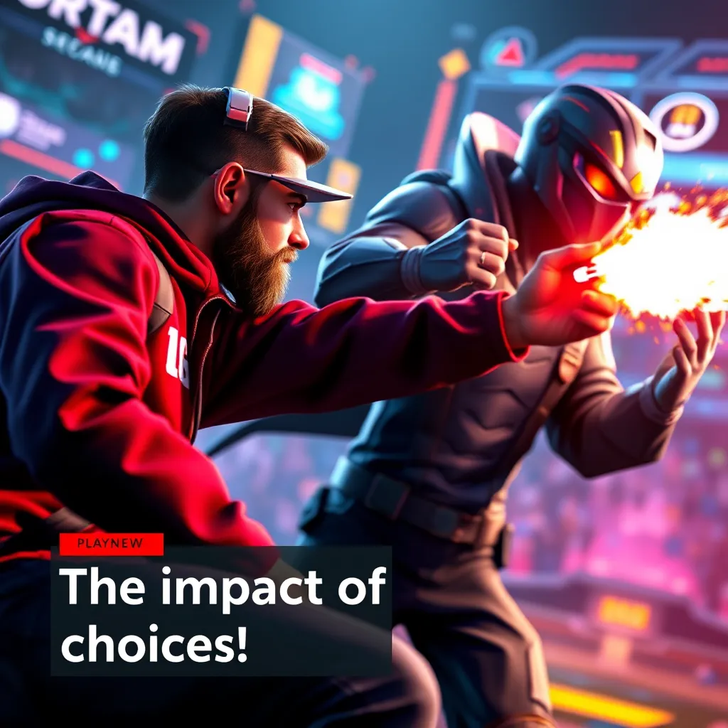 The Impact of Choices in Game Announcements : LevelUpTalk