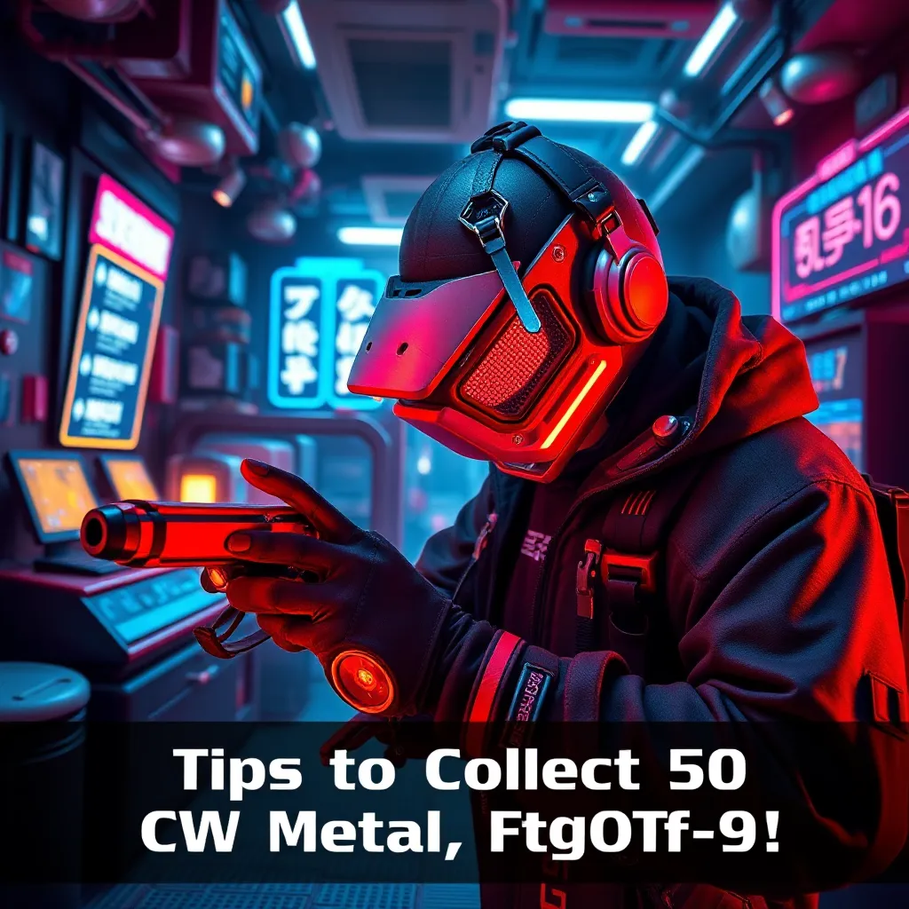 Tips to Collect 50 CW Red Metal in GOTO-9 Effortlessly : LevelUpTalk