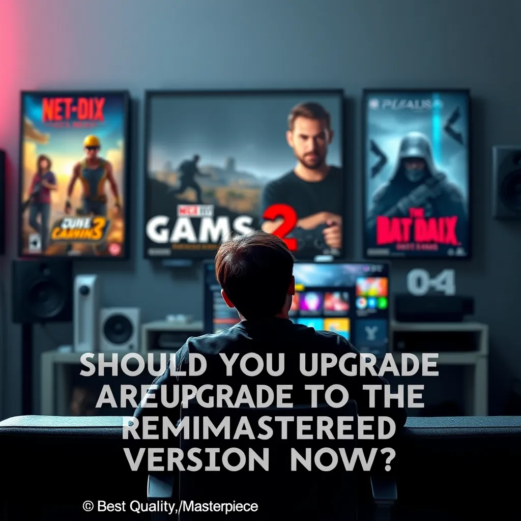 Should You Upgrade to the Remastered Game Version Now? : LevelUpTalk