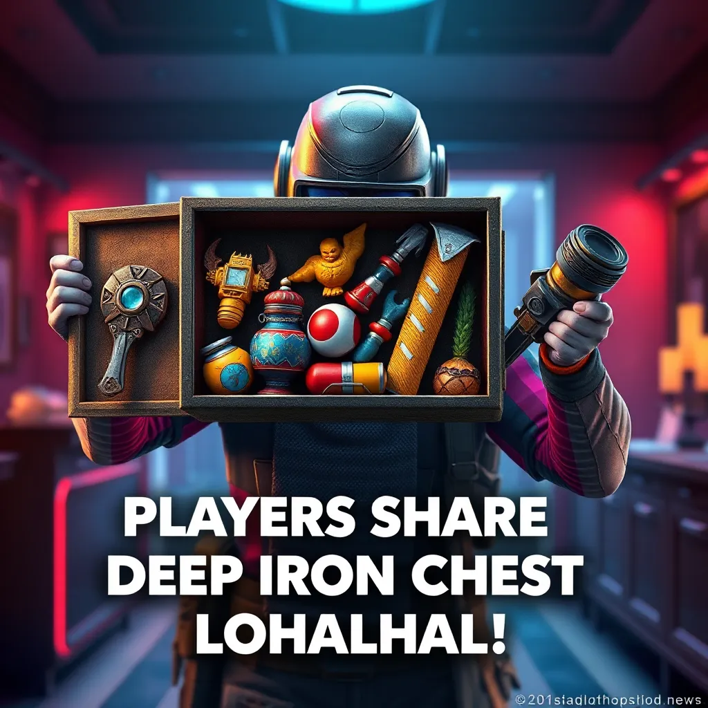 Players Share Deep Iron Chest Loot Haul Updates : LevelUpTalk