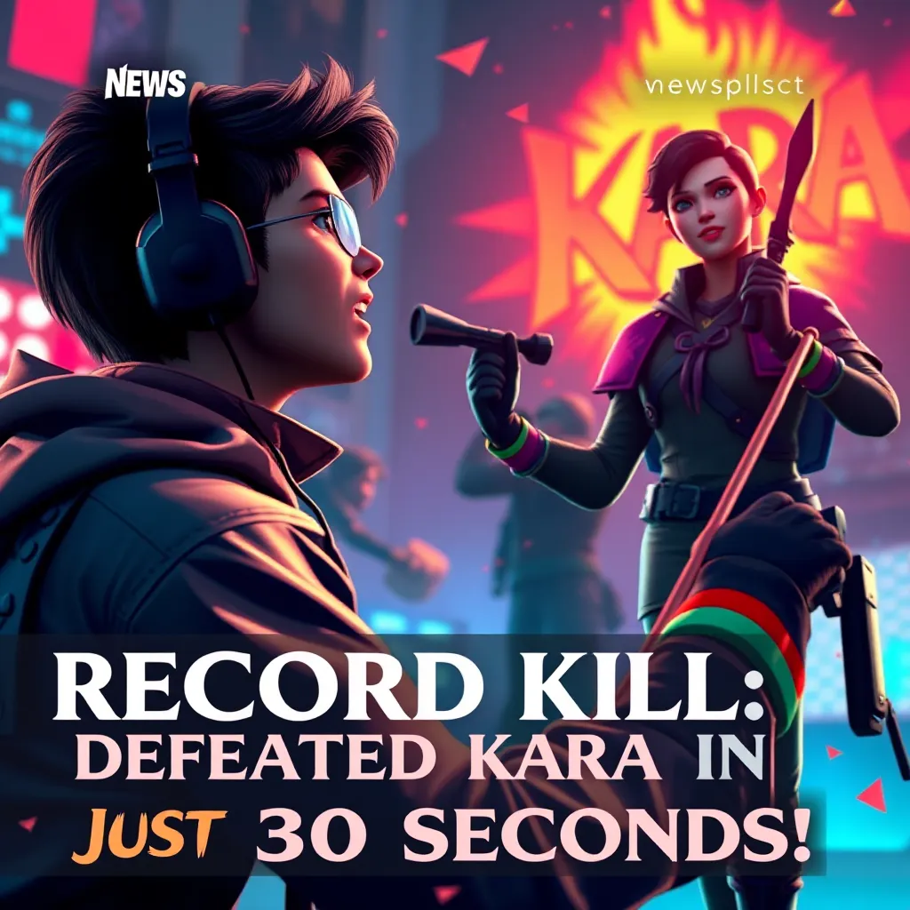 Record Kill: Defeated Kara in Just 30 Seconds! : LevelUpTalk
