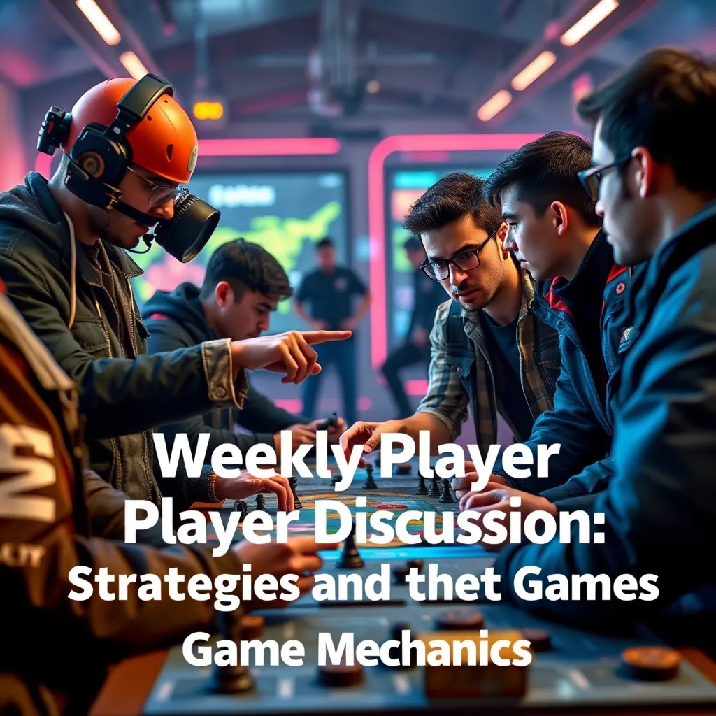 Weekly Player Discussion: Strategies and Game Mechanics : LevelUpTalk