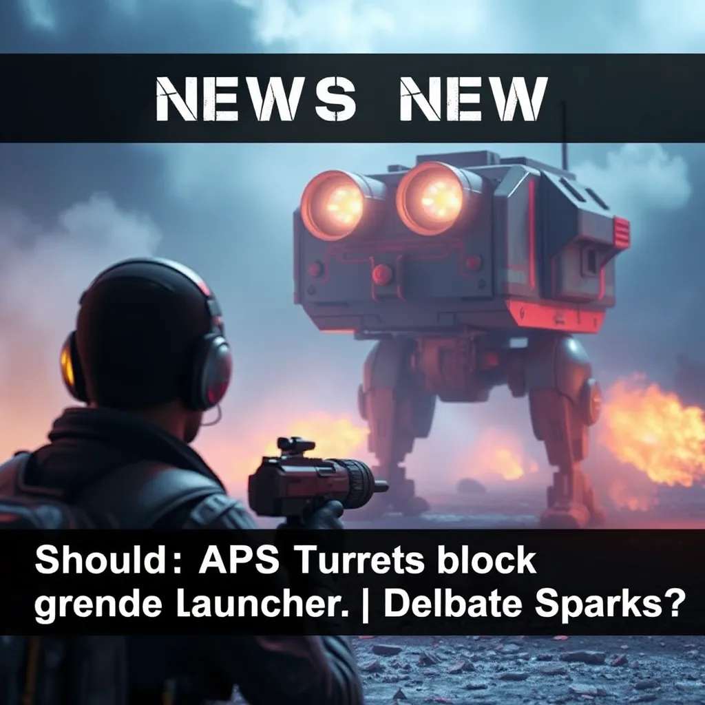 Should APS Turrets Block Grenade Launchers? Debate Sparks : LevelUpTalk