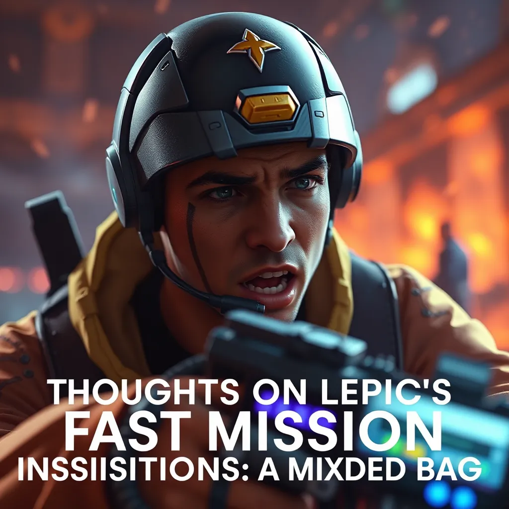 Thoughts on Lepic's Fast Missions: A Mixed Bag : LevelUpTalk