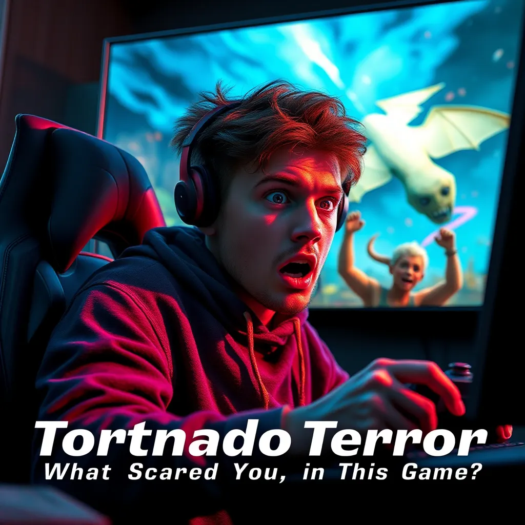 Tornado Terror: What Scared You in This Game? : LevelUpTalk