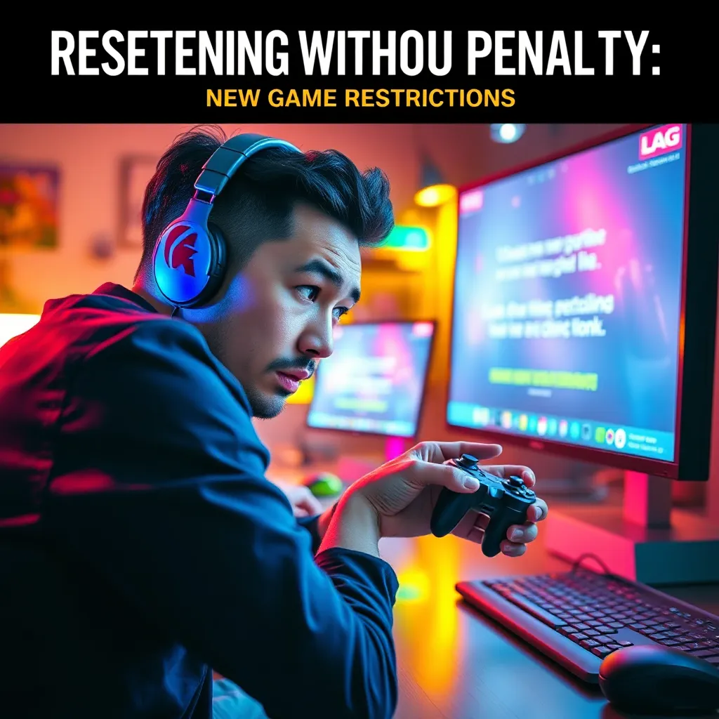 Resetting Without Penalty: New Game Restrictions : LevelUpTalk