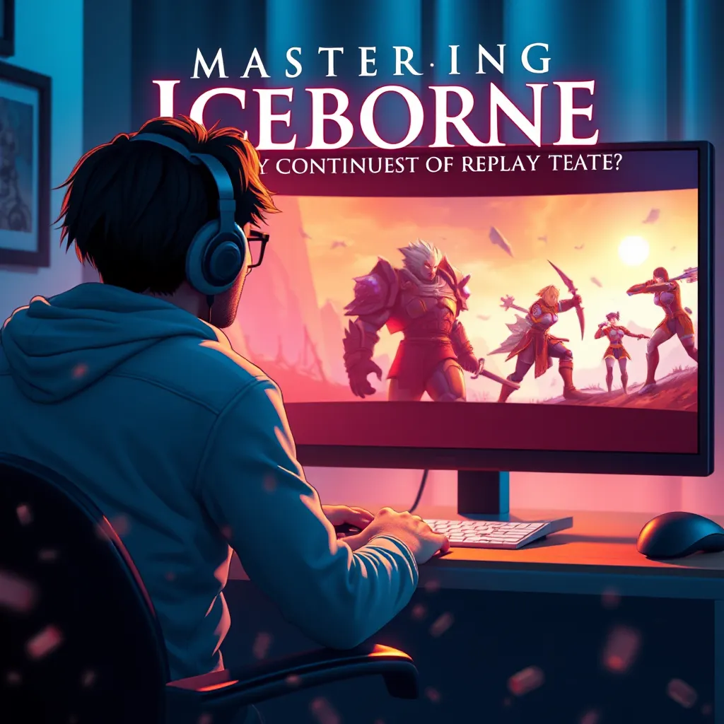 Mastering Iceborne: Should You Replay or Continue? : LevelUpTalk