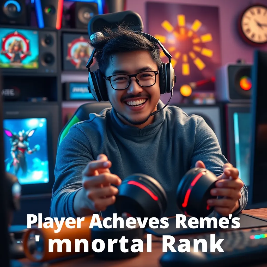 Player Achieves Immortal Rank After 12 Years of Dedication : LevelUpTalk